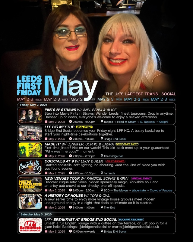 Bridge End Social in Leeds, Yorkshire, England | tvChix