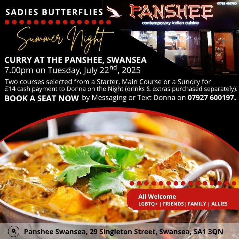SadiesButterflies Curry Night - 2025/07/22