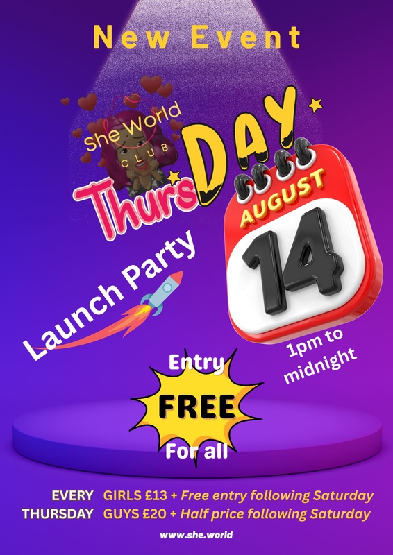 She World in LONDON., London, England | tvChix