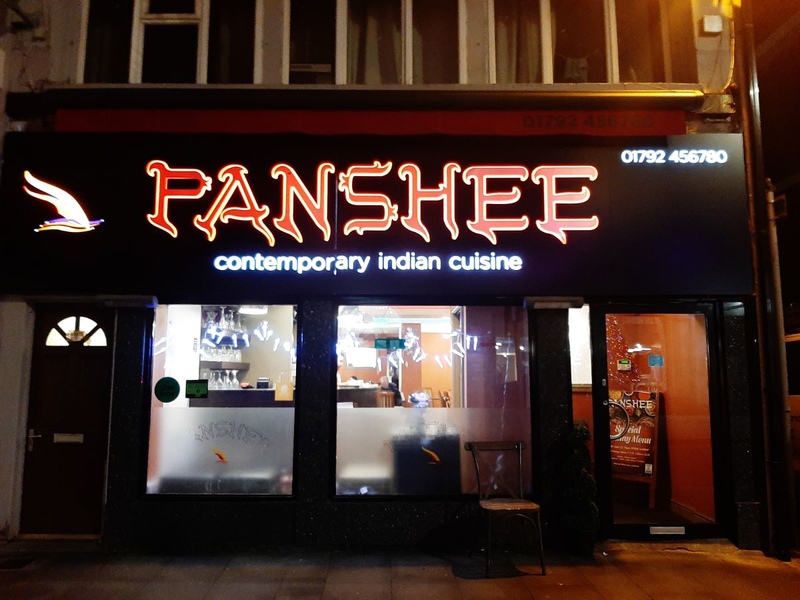 Panshee Contemporary Indian Restaurant in Swansea, Glamorgan | tvChix